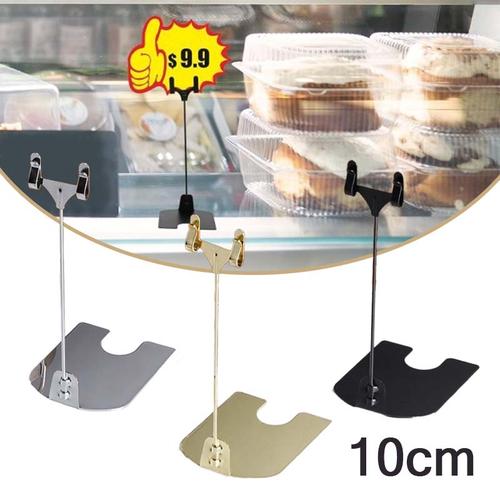 Jual 10cm Stand Card Holder Table Menu Stand Name Tag Holder Price Tag ...
