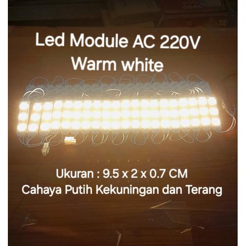 Jual Led Module AC 220V Warm White - Kota Medan - King Com Elektrik ...