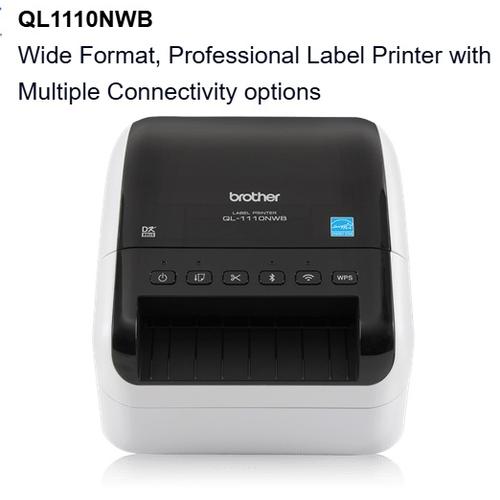 Jual Brother QL1110NWB Wide Format, Professional Label Printer with ...