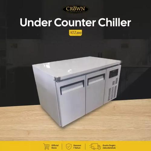 Jual CROWN Horeca ATZ 200 SS304 Under Counter Chiller Meja Pendingin 2 ...