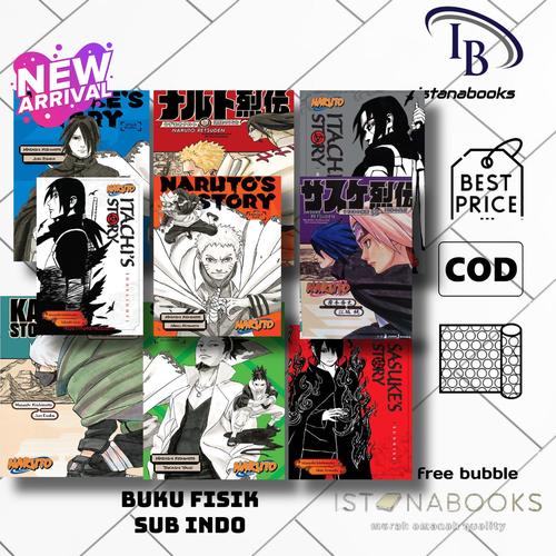 Jual Novel Naruto Retsuden Series : Naruto Story, Kakashi, Sukamaru ...