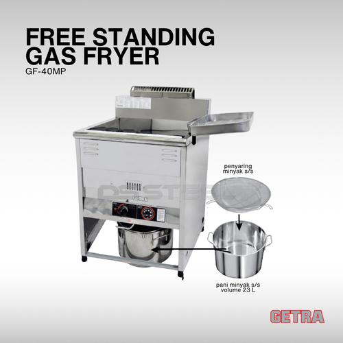 Jual GF-40MP - Getra Gas Deep Fryer Free Standing dengan Kapasitas ...