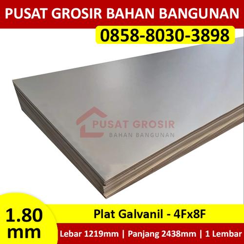 Jual Plat Galvanil 1.8mm x 1200mm x 2400mm 4Fx8F Per Lembar - Jakarta ...