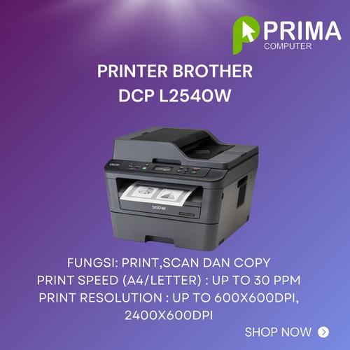 Jual Printer Brother DCP-L2540DW Print Scan Copy Wireless - Kota ...
