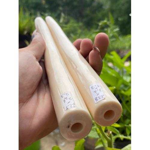 Jual Pipa gading asli original Model pucuk semilengkung tebal bening ...