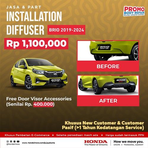 Promo Upgrade Diffuser Brio Satya ke Brio RS 2024 (New Customer) Cicil ...