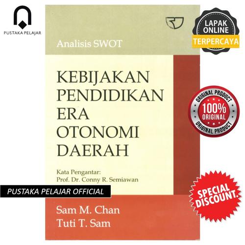 Jual Buku Analisis SWOT Kebijakan Pendidikan Era Otonomi Daerah ...