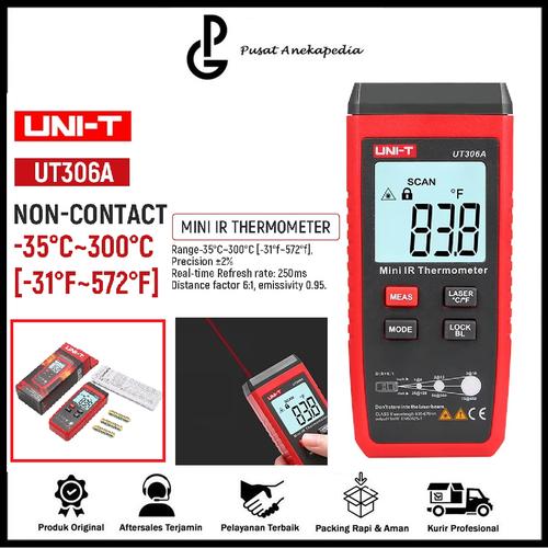 Jual UNI-T UT306A Mini Infrared Thermometer - Termometer IR Mini UNI-T UT306A - Kota Tangerang ...