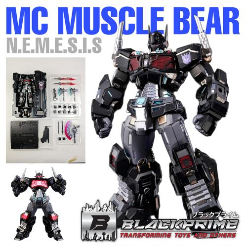 Jual MC Muscle Bear Dark Optimus Prime MC Nemesis prime Shattered Glass ...