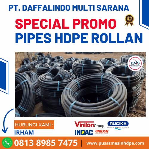 Jual Distributor Pipa Hdpe Rollan 2 Inch PN 10 OD 63mm | Stok Ready di ...