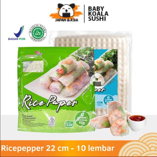 Jual JAVA SUPER FOOD Vietnam Rice Paper 22 cm 10 s | Kulit Lumpia ...