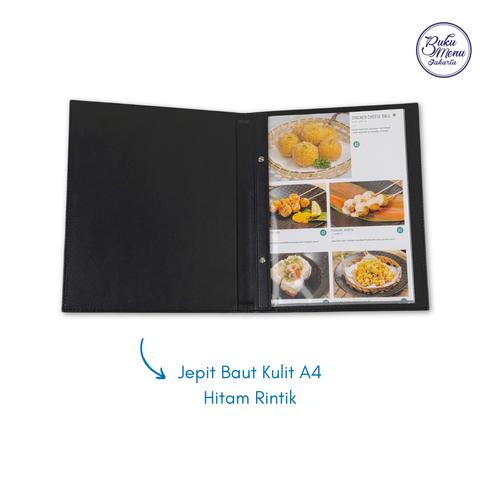 Promo Buku Menu Jakarta - Buku Menu Kulit Jepit Baut Isi Plastik A4 ...