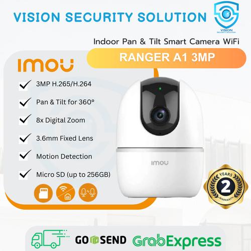Promo IMOU Ranger A1 3MP IPC-K2E1P-3H1W Two-Way Talk Night Vision ...
