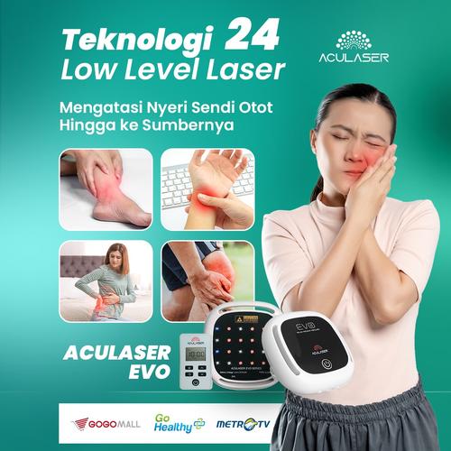 Promo EVOLASER Alat Terapi Redakan Nyeri Lutut Punggung Prostat ...