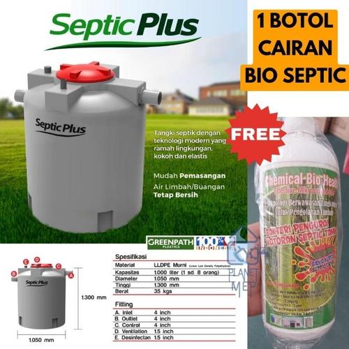 Jual Septic Plus Tangki Septic Tank 1000L Tandon Terbaru! - Kab. Badung ...