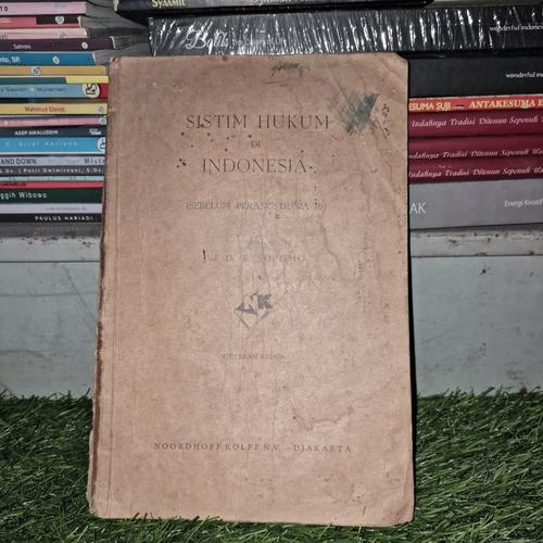 Jual Sistim Hukum Di Indonesia ( Sebelum Perang Dunia II ) - Prof . DR ...