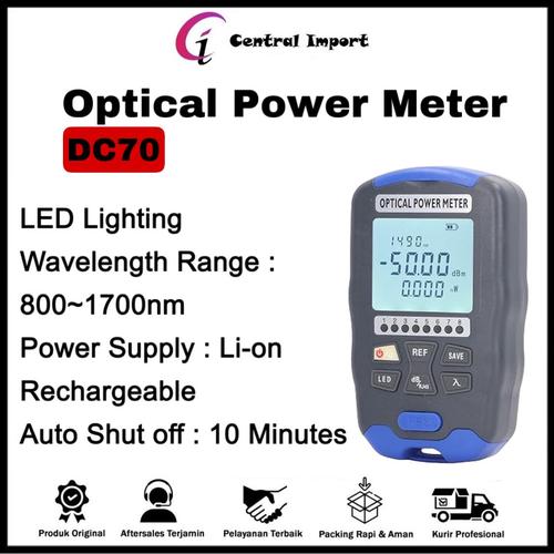 Jual COMPTYCOO - Optical Multimeter Optical Power Meter 3in1 AUA-DC5 ...