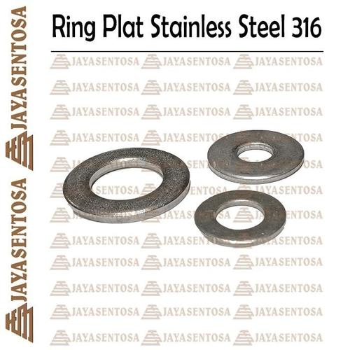 Jual Ring Plat M18 Stainless 316 | Flat Washer SS316 THE A4 - 70 ...