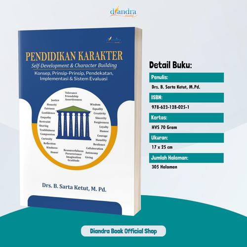 Jual Buku Pendidikan Karakter Self-Development & Character Building Karya Drs. B. Sarta Ketut, M ...