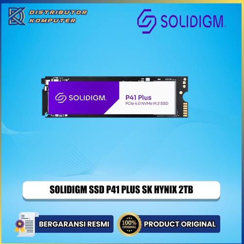 Promo SOLIDIGM P41 PLUS / P41+ BY SK HYNIX 2TB NVME Gen4x4 SSD Cicil 0% 3x - Jakarta Pusat ...