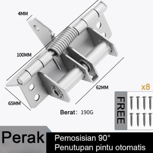 Jual engsel pintu otomatis spring door closer engsel metal engsel ...