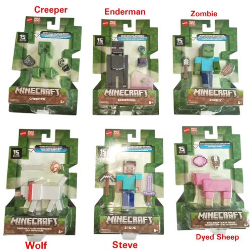Jual Mainan Anak Minecraft Build A Portal Enderman Frog Cat Creeper ...