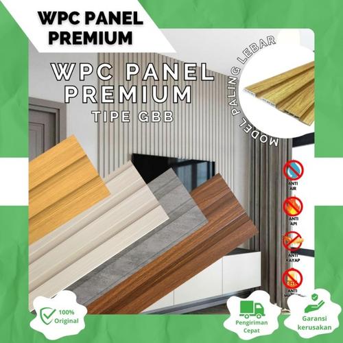 Jual WPC Panel (PREMIUM) Panjang 3 dan 1 meter / WPC Panel Tipe GBB ...