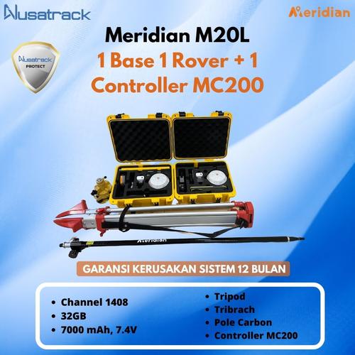Jual GPS Geodetik Meridian M20L Laser / GNSS RTK / (Base + Rover) + Aksesoris - Jakarta Pusat ...