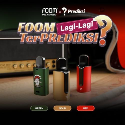 Promo FOOM X PREDIKSI MODEL 3 POD KIT BUNDLING LIQUID 15ML BY FOOM ...