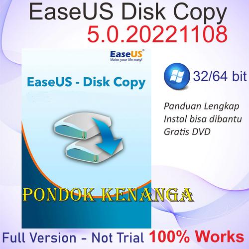 Jual EaseUs Disk Copy - Full Version, No Trial - Kota Bekasi - Pondok Kenanga Tekno | Tokopedia