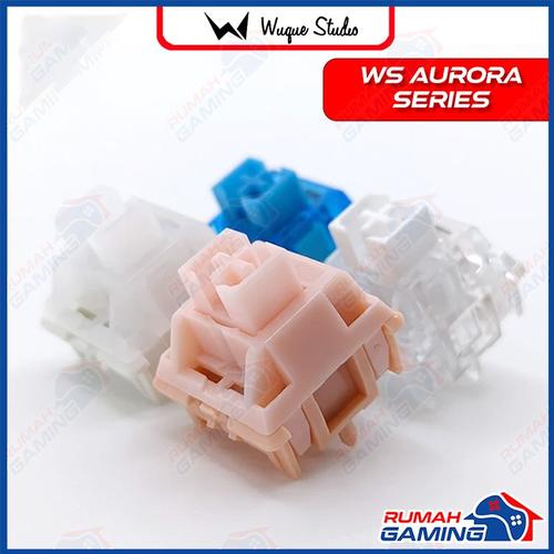 Jual SWITCH - MECHANICAL KEYBOARD - WUQUE STUDIO - WS AURORA SERIES - 5 PIN - CLEAR - Jakarta ...