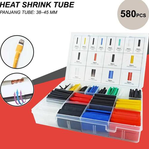 Jual Set Kabel Bakar Heat Shrink Tube Selang Bakar Kabel Isolasi Bakar ...