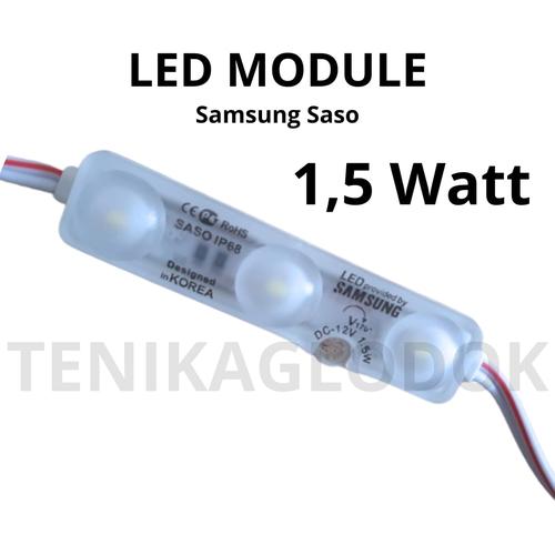 Jual New Led Module Samsung Saso 5730,3L, 3M tape,1.5W DC12V, White ...