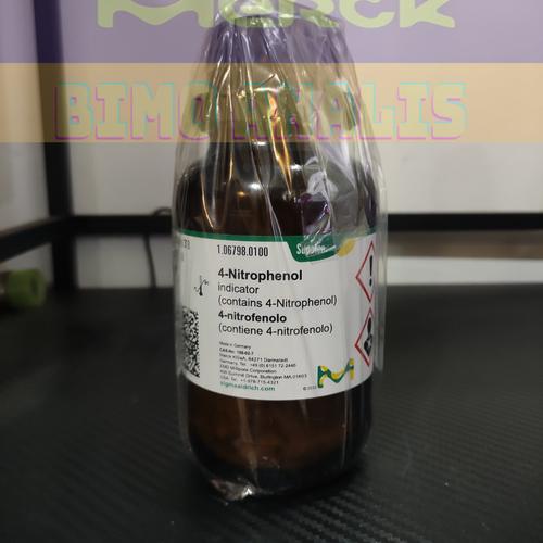 Jual 4-NITROPHENOL INDICATOR 1GR MERCK 106798 / 4-NITROFENOL (REPACK ...