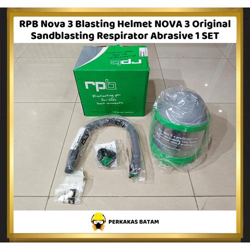 Jual RPB Nova 3 Blasting Helmet Sandblasting Respirator Abrasive RPB NV3-711-50 Blasting Helm ...