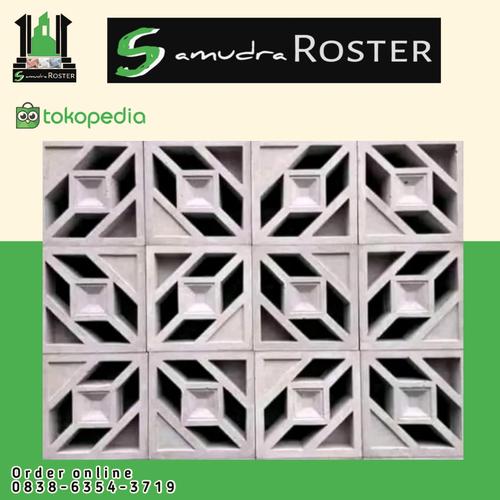 Jual Roster beton / Roster / Roster 20x20 / Roster putih / Roster rante ...