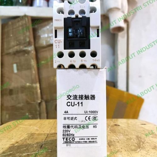 Jual Asli | Magnetic Contactor Taian / Teco Cu11 Cu-11 Cu 11 Kontaktor ...