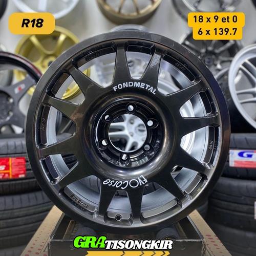 Jual velg racing mobil ring 18 EVO CORSE RALLY PCD 6X139,7 velg racing mobil R18 velg racing ...