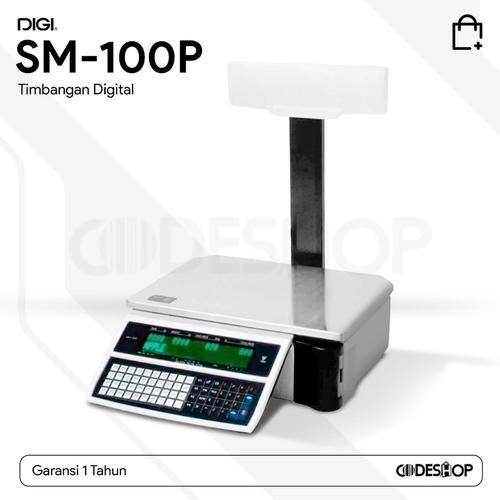 Jual Timbangan Digital Cetak Label Barcode DIGI SM 100 P - DIGI SM 100P ...