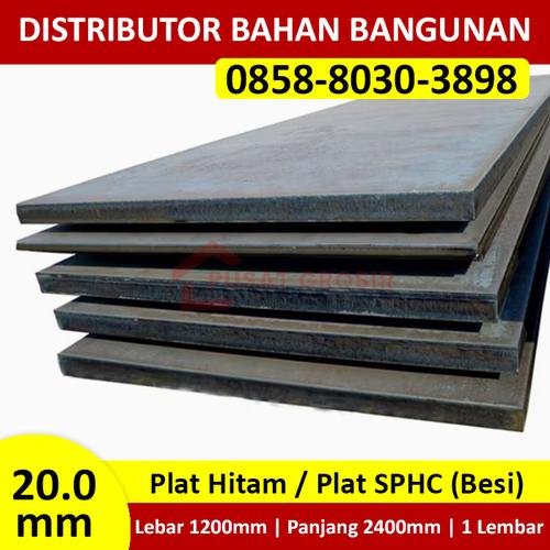Jual Besi Plat Hitam / SPHC / Eser 20mm x 1200mm x 2400mm Plat Hitam ...