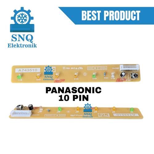 Jual PCB sensor ac panasonic 10 pin A743510 - Receiver ac panasonic ...