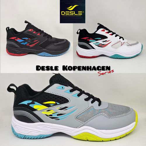 Jual NEW Sepatu Badminton Tenis Meja DESLE KOPENHAGEN Series (Original ...