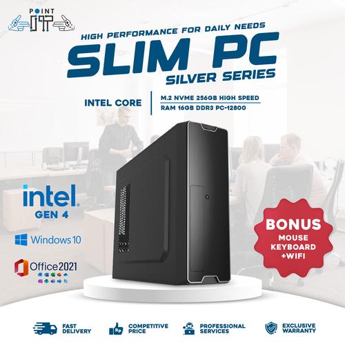 Jual SLIM PC / Komputer Rakitan Office Gen 4 Intel Core i3-4130 - i5-4570 - i7-4770 / RAM 16GB ...