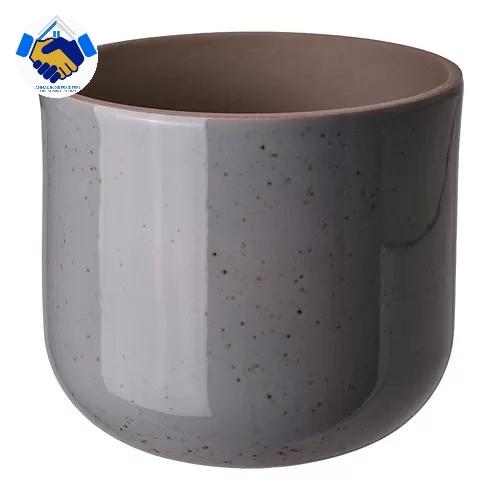 Jual Pot Vas Tanaman Cantik cocok di dalam/luar ruang Abu-Abu Biru 15 ...