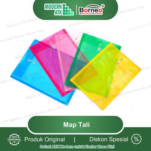 Jual MAP PLASTIK TALI - Map Tali / Map Plastik / Clear Holder uk.A4 ...