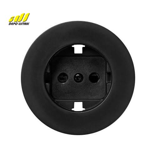 Jual Simon track socket MTS1688 / Schuko socket round / Soket Stop ...