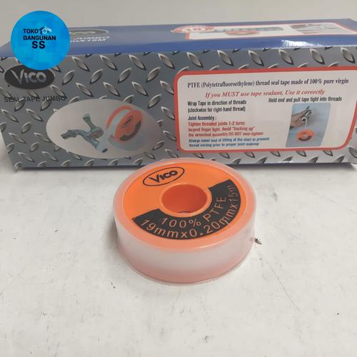 Jual Satu Box Vico Seal Tape Jumbo 19mmx0.2mmx15M per 10 pcs - Jakarta ...