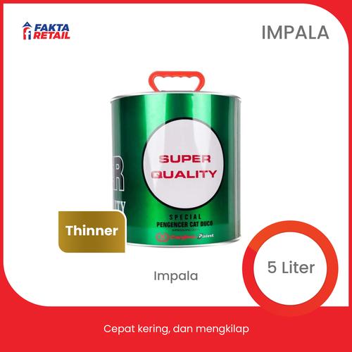 Jual Impala Thinner Impala Hijau 5 Liter Pengencer Cat Berkualitas ...
