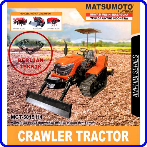 Jual Crawler Tractor Cultivator Traktor Matsumoto MCT 5015 H4 - Jakarta ...