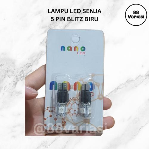 Jual LAMPU LED SENJA 5 PIN BLITZ BIRU - Kota Makassar - 88variasimobil ...